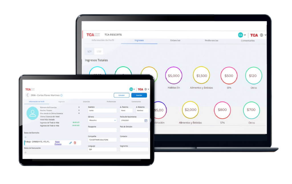 Innsist Historial del Huésped español – TCA Software Solutions