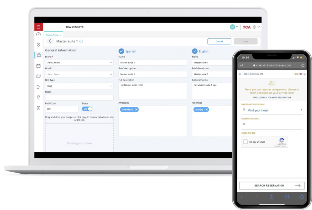 Innsist Web Check In – TCA Software Solutions