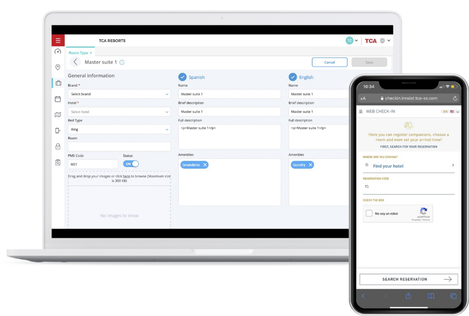 Innsist Web Check In – TCA Software Solutions
